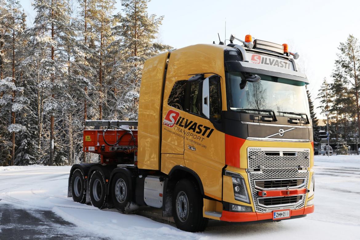 Even winter will not catch special transport professionals off guard ...